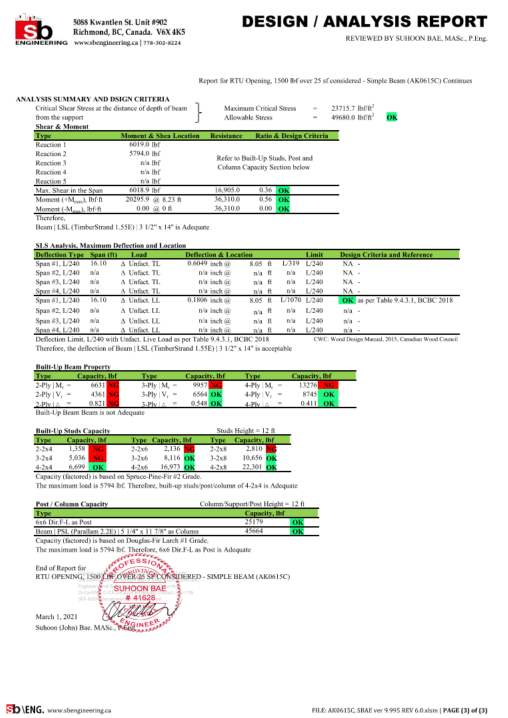SB Eng. About - SB ENGINEERING